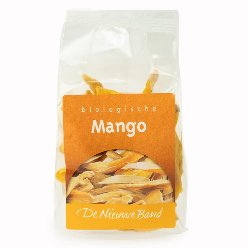 Mango gedroogd van De Nieuwe Band, 8x 100 gr. Raw Food! | Biovoordeel